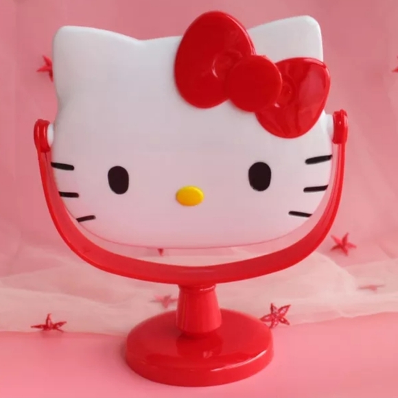 Hello Kitty | Makeup | Hello Kitty Stand Mirror | Poshmark